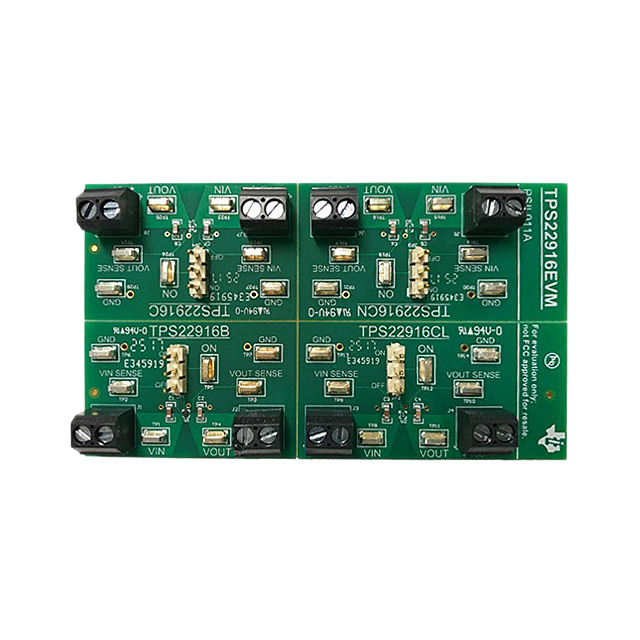 TPS22916EVM Texas Instruments | Development Boards, Kits, Programmers | DigiKey
